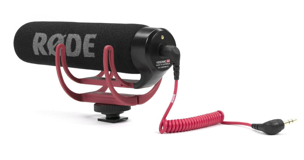 Rode Video Mic Go Light Weight On Camera Auxiliary Microphone